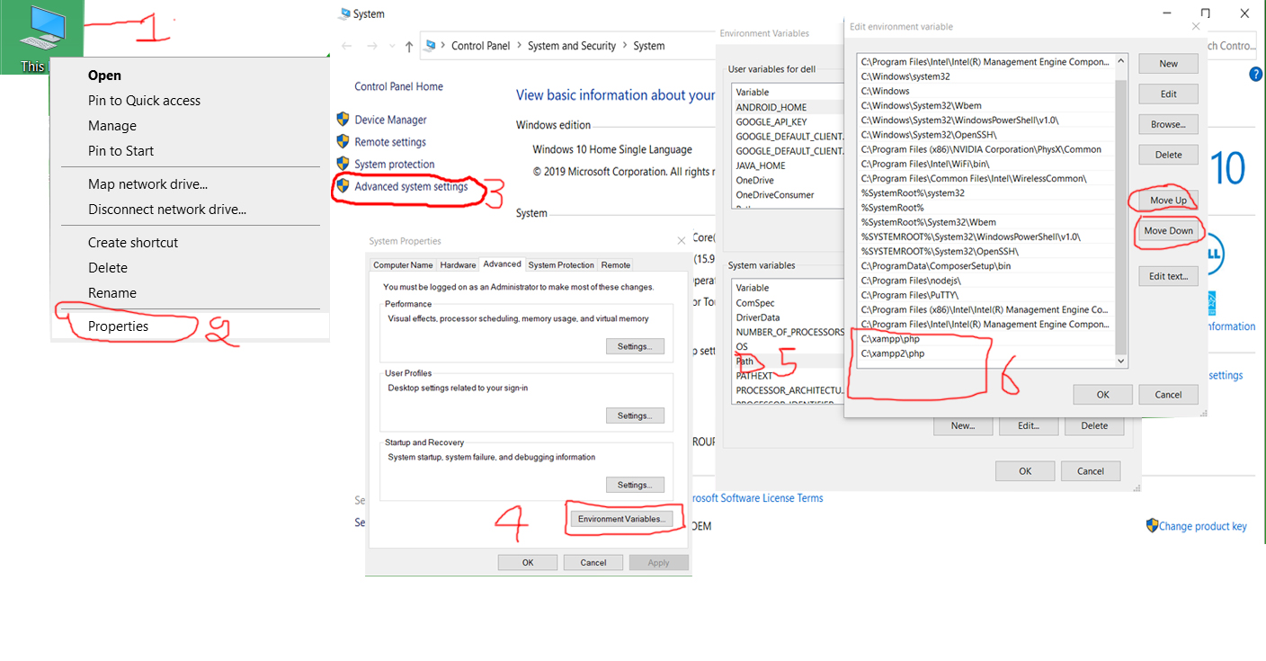 How to install and run multiple xampp on windows - multiple xampp